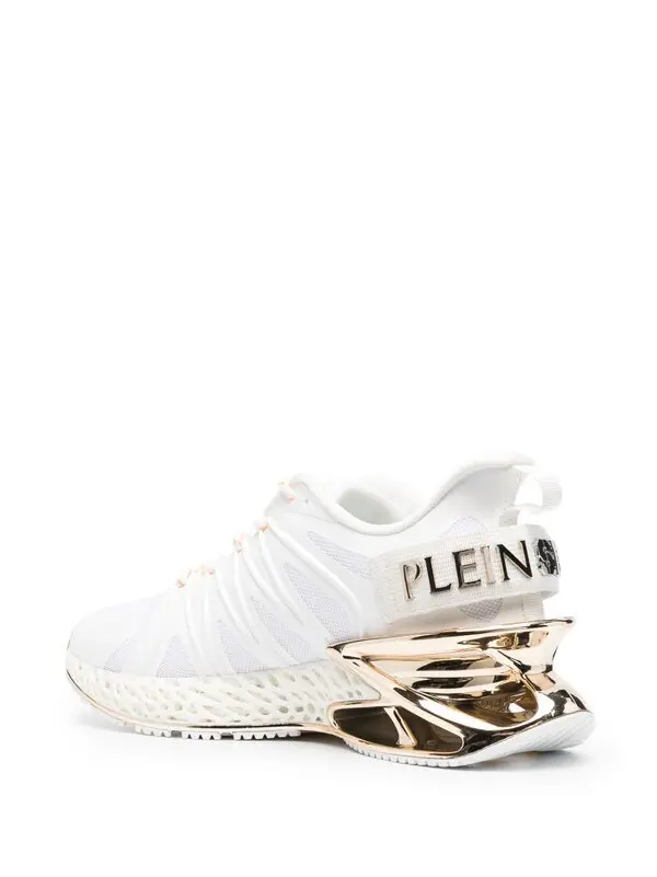 PLEIN SPORT Thunderstorm Genx Sneakers - White
