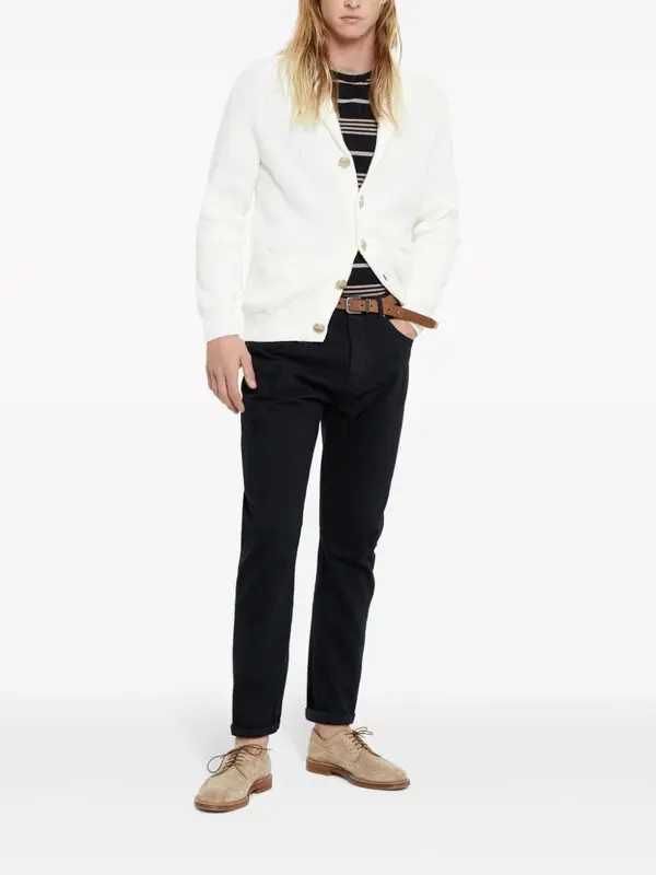 Brunello Cucinelli Striped Cotton T-shirt