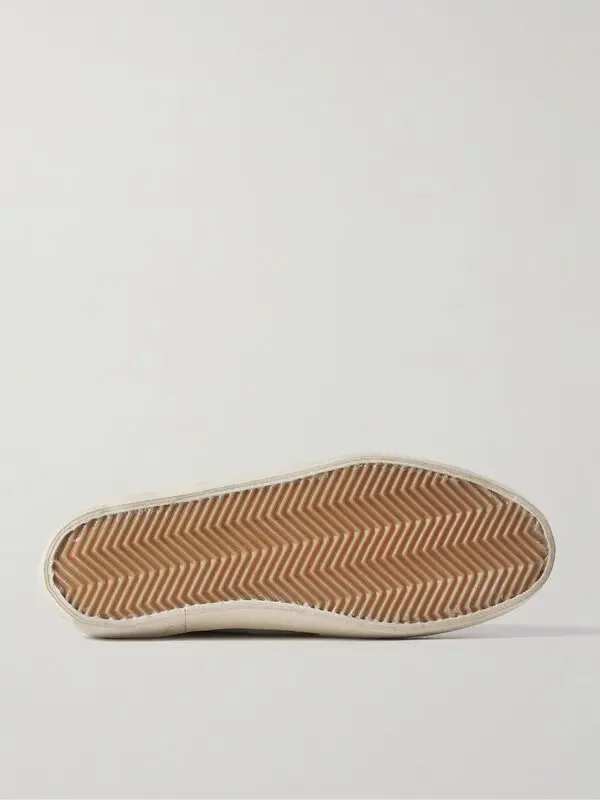 GOLDEN GOOSE Soul-star Distressed Suede Sneakers - Neutrals