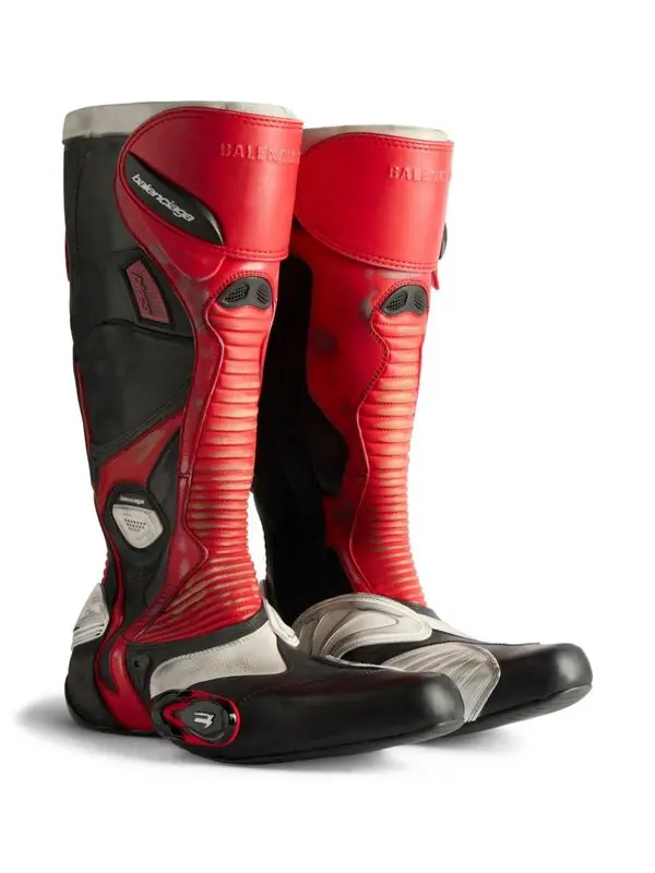 Balenciaga Motorcycle Boots Balenciaga Boots Red BALENCIAGA FW23