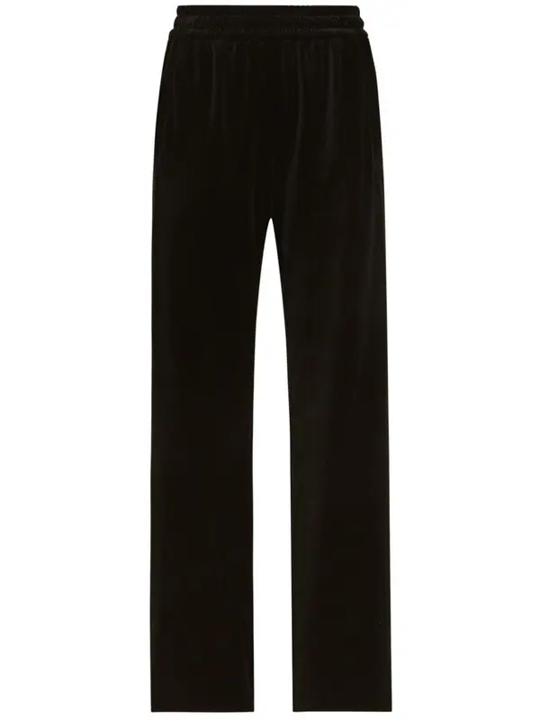 Dolce & Gabbana Velvet Elasticated Trousers