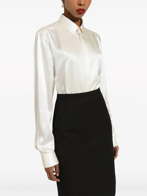 Dolce & Gabbana Bib-detailed Shirt