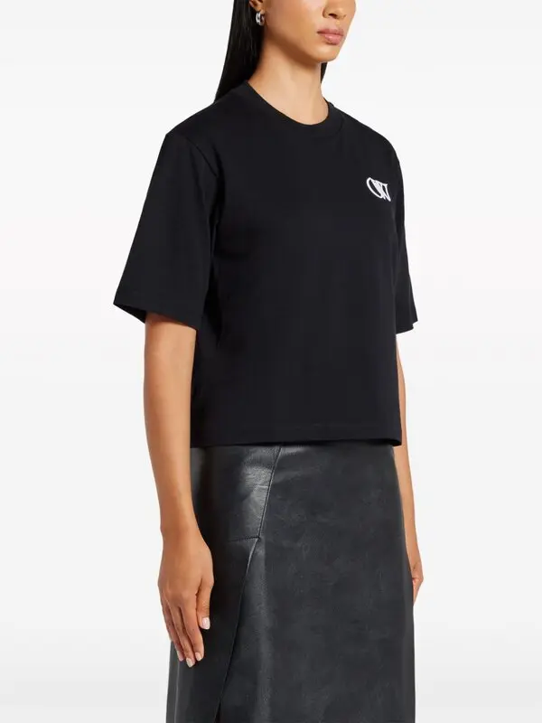 Off-White Off Stamp Crop T-shirt