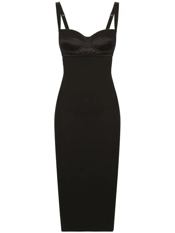 Dolce & Gabbana Bustier Midi Dress