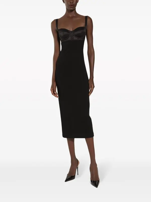 Dolce & Gabbana Bustier Midi Dress