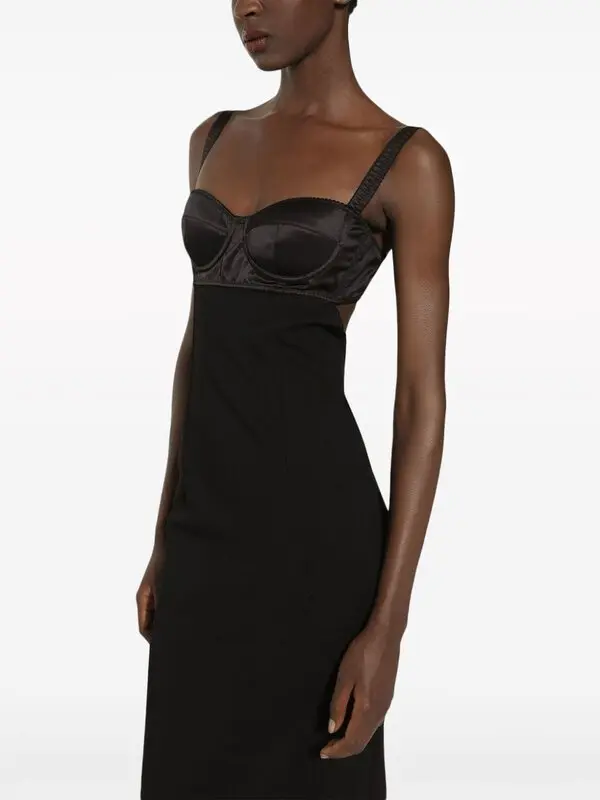 Dolce & Gabbana Bustier Midi Dress