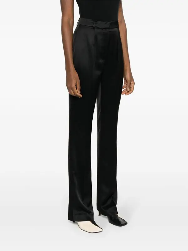 Nanushka Felina Straight-leg Trousers - Black