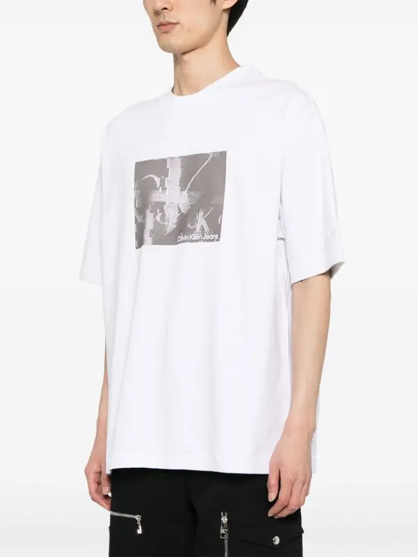 Calvin Klein Logo-print Short-sleeve T-shirt