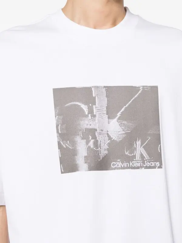 Calvin Klein Logo-print Short-sleeve T-shirt