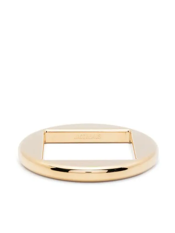 Jacquemus Le Bracelet Rond Bangle - Gold