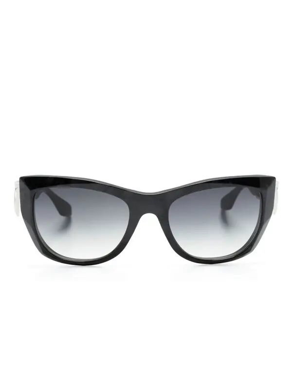 Dita Icelus Butterfly-frame Sunglasses - Black