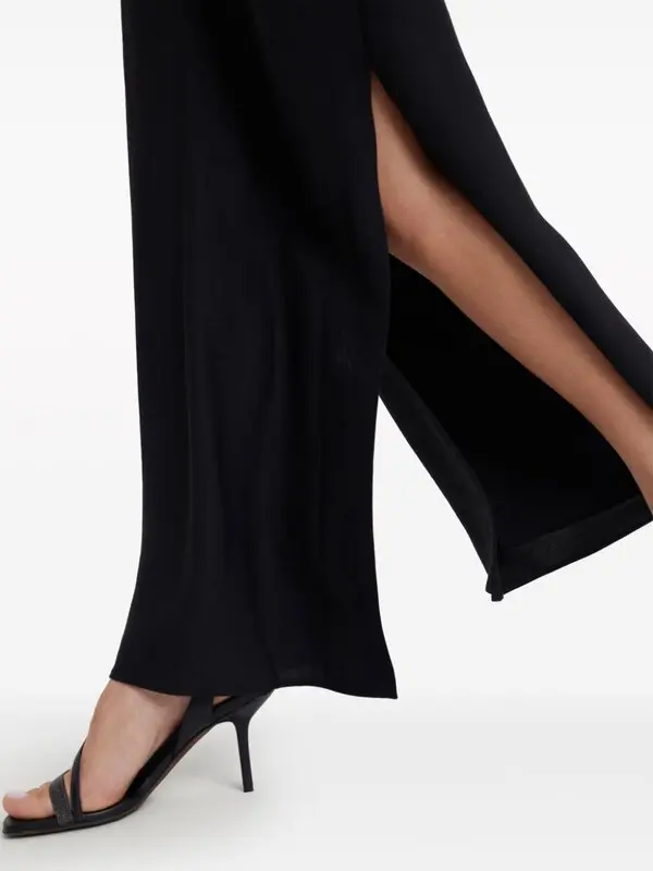 Brunello Cucinelli Twill Maxi Skirt - Black