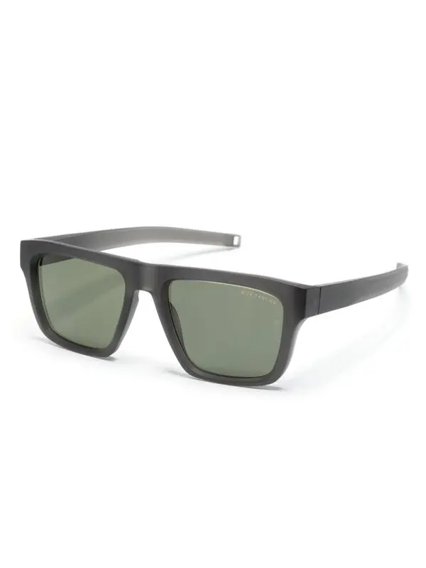 Dita Dark Acetate Square Frame Sunglasses