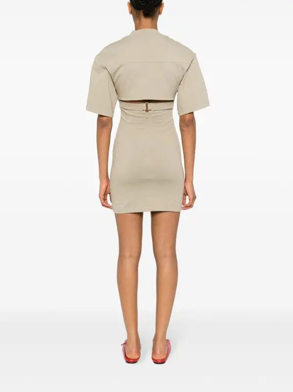 Jacquemus La Robe T-shirt Bahia Minidress - Neutrals