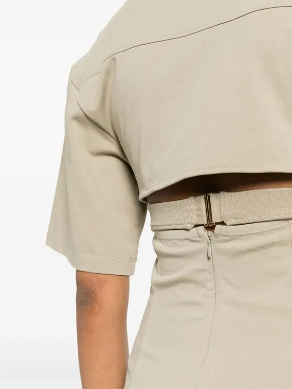 Jacquemus La Robe T-shirt Bahia Minidress - Neutrals