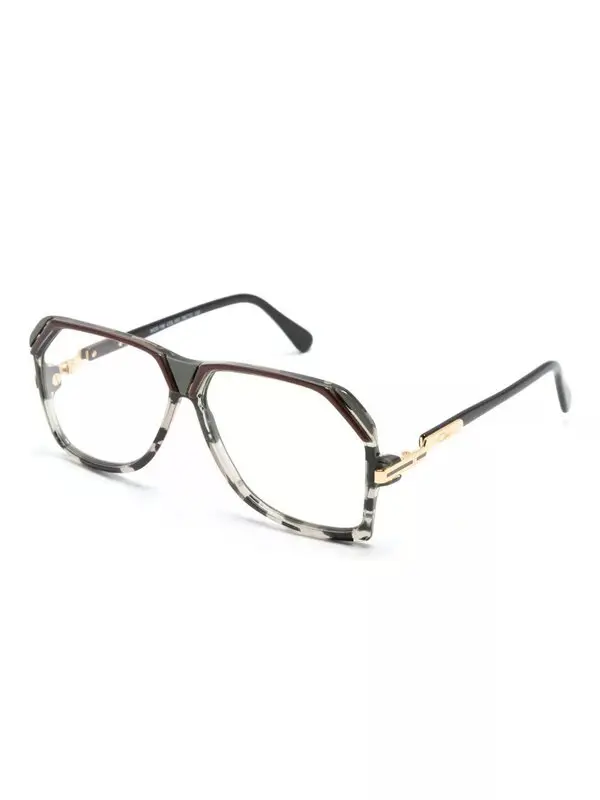Cazal 186 Geometric-frame Glasses