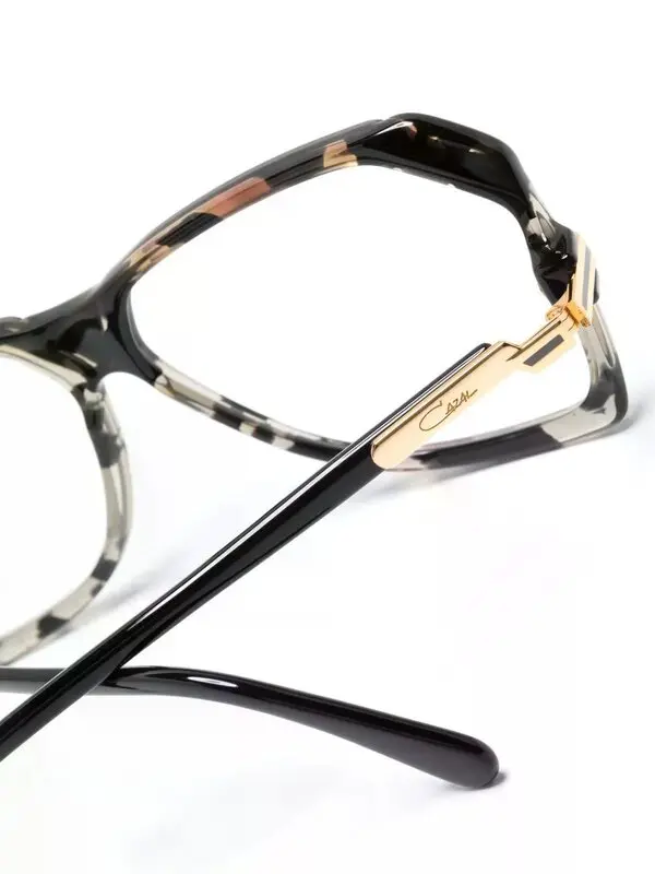 Cazal 186 Geometric-frame Glasses