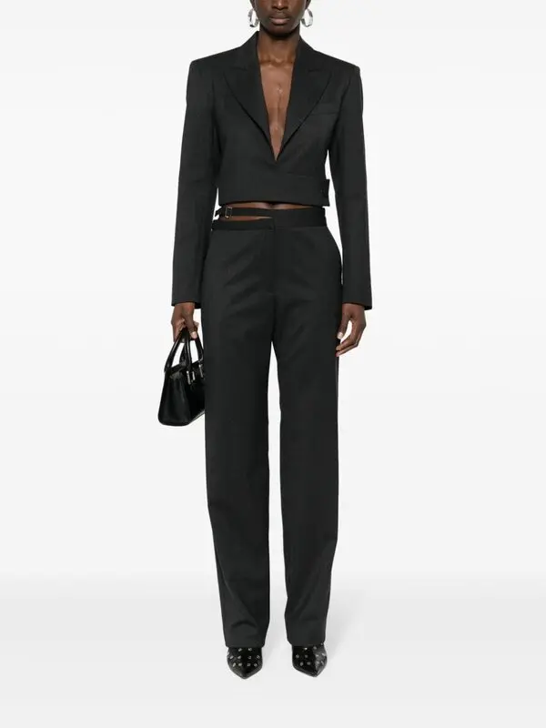 IRO PARIS Peak-lapel Cropped Blazer