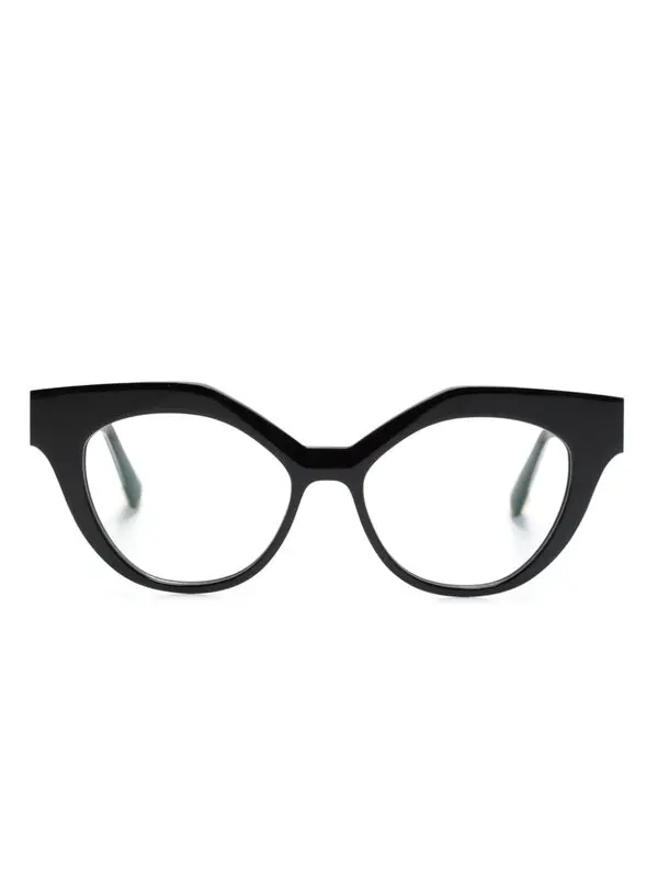 Cazal 5000 Cat-eye Eyeglasses - Black