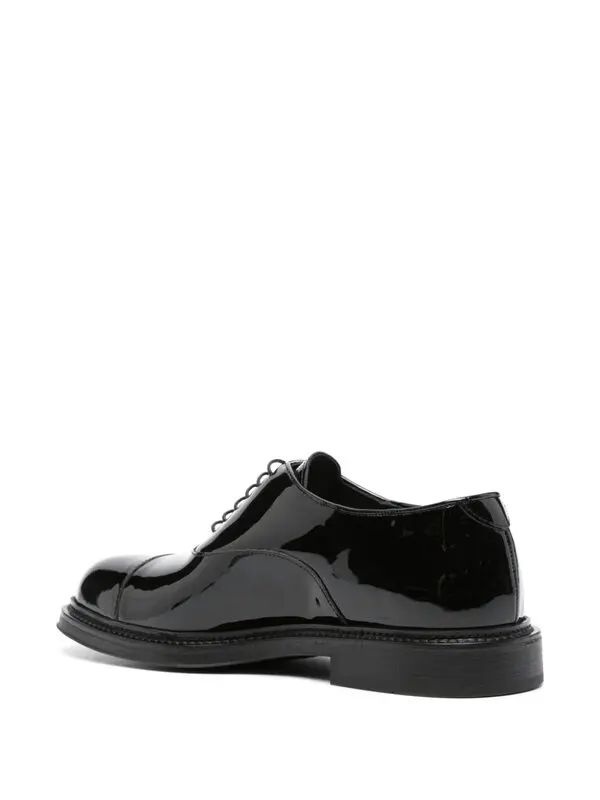 Emporio Armani Patent Leather Oxford Shoes