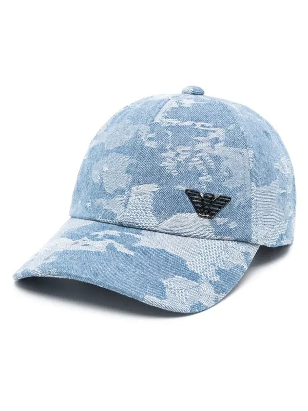 Emporio Armani Denim Baseball Cap