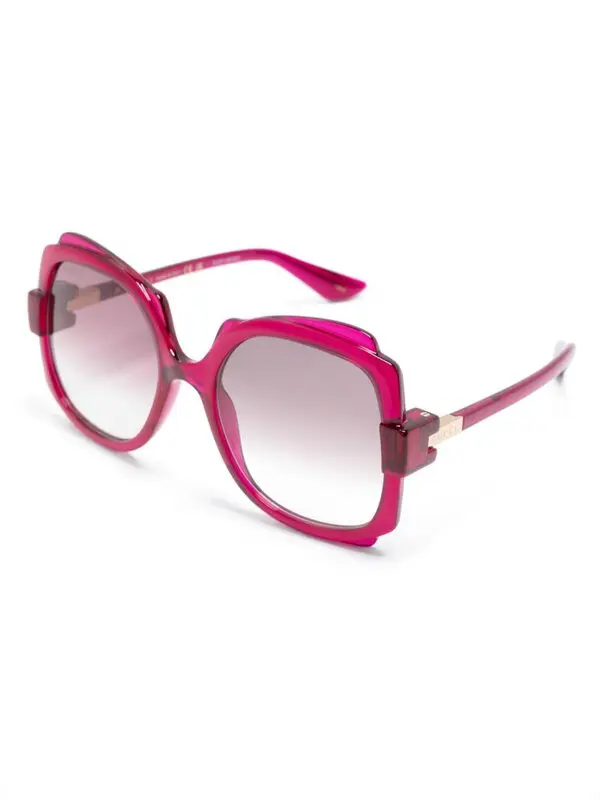 Gucci Square-frame Gradient Sunglasses