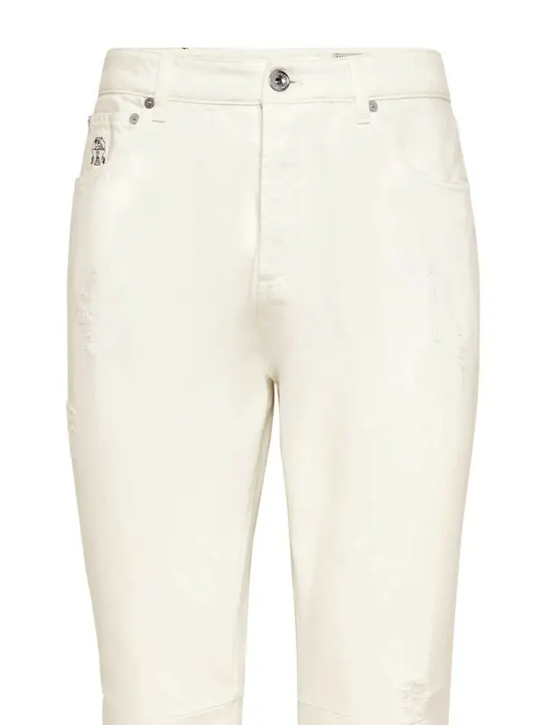 Brunello Cucinelli Mid-rise Straight-leg Jeans