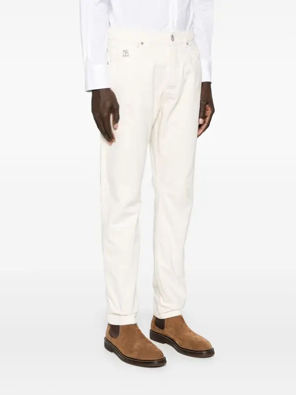 Brunello Cucinelli Mid-rise Straight-leg Jeans