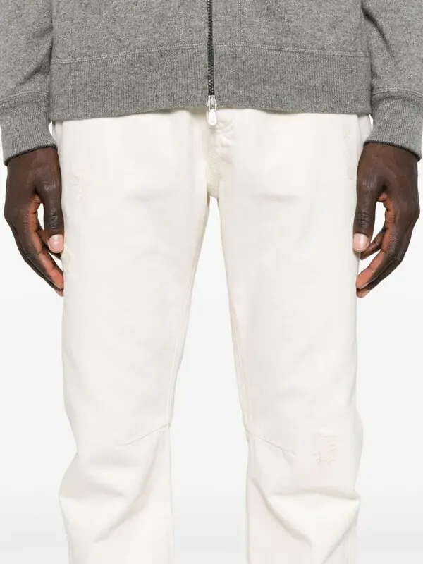 Brunello Cucinelli Mid-rise Straight-leg Jeans