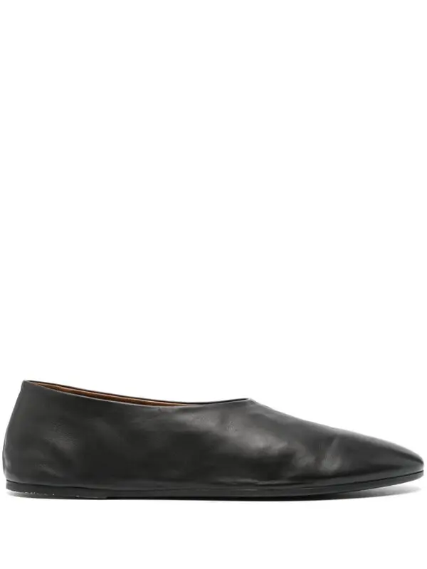 Marsèll Coltellaccio Leather Loafers - Black