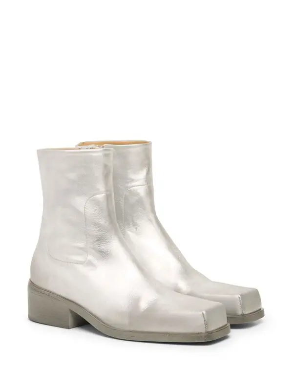 Marsèll 50mm Cassello Metallic Ankle Boots