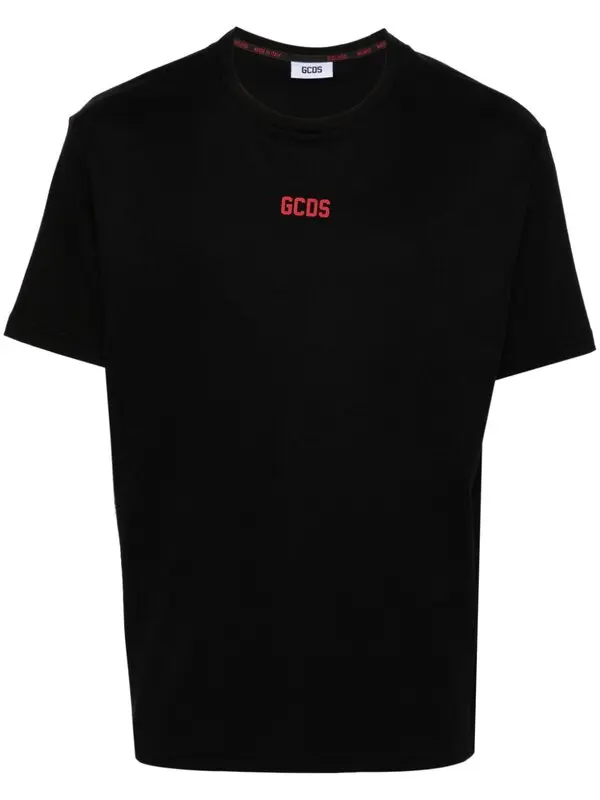 Gcds Logo-print T-shirt - Black