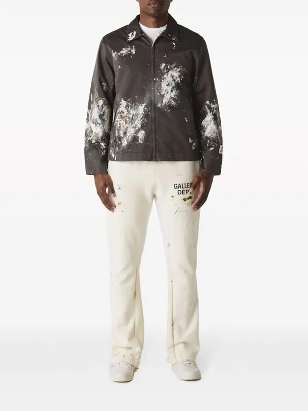 GALLERY DEPT. Montecito Paint Splatter-print Jacket - Black