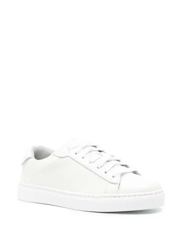 Fabiana Filippi Dalila Leather Sneakers - White