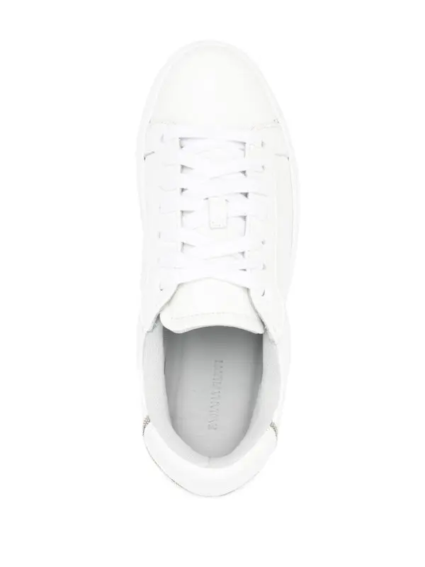 Fabiana Filippi Dalila Leather Sneakers - White