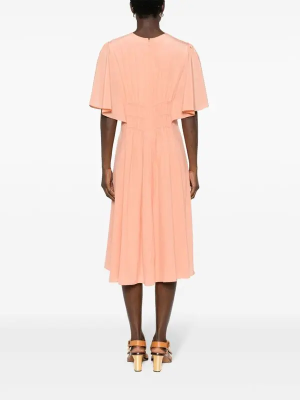Chloé Silk Midi Dress