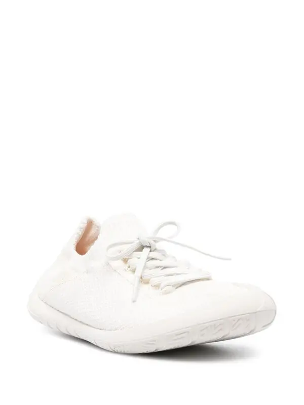 Camper Path Ribbed-detail Sneakers - White