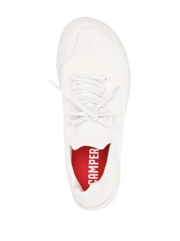 Camper Path Ribbed-detail Sneakers - White