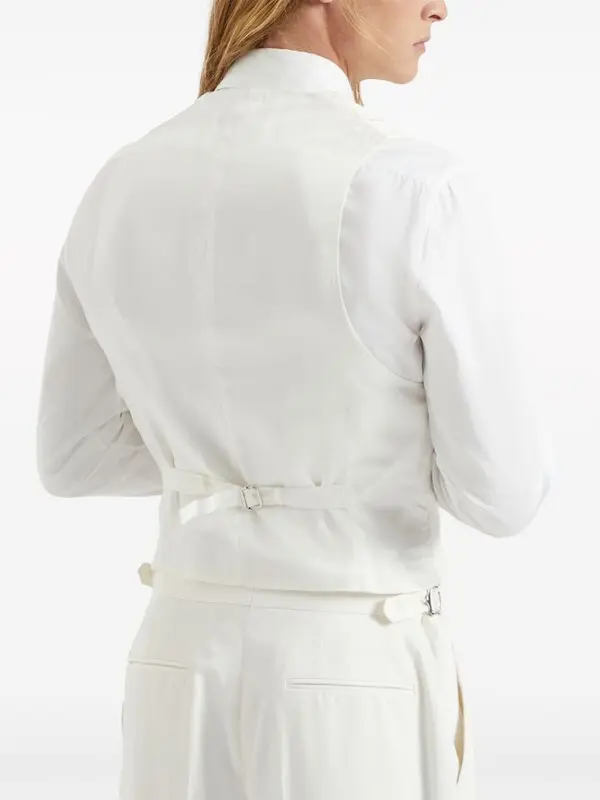Brunello Cucinelli Shawl-lapels Silk Waistcoat