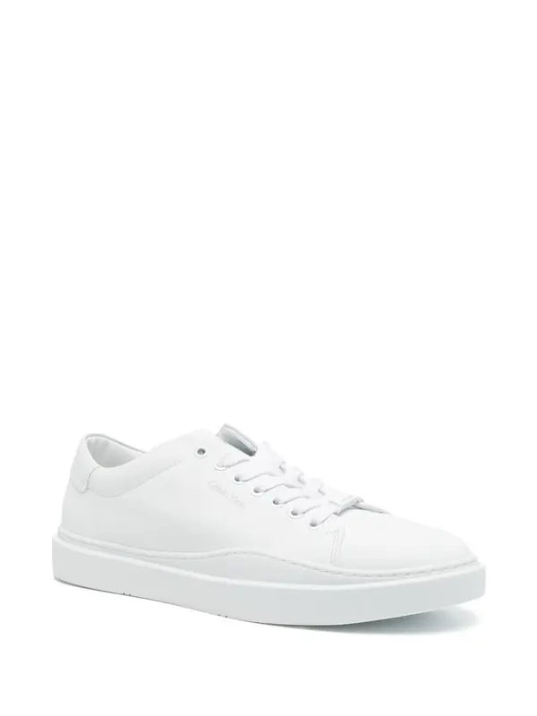 Calvin Klein Logo-debossed Textured Sneakers