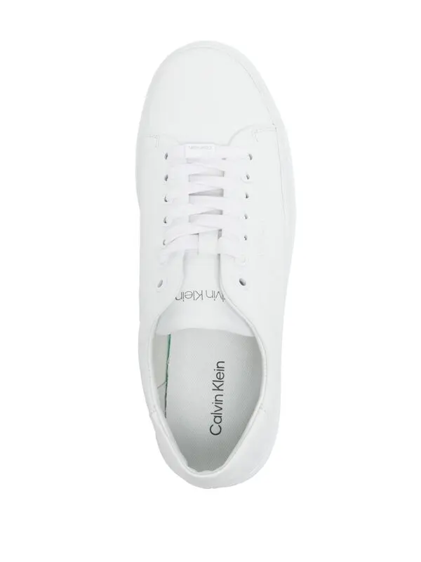 Calvin Klein Logo-debossed Textured Sneakers