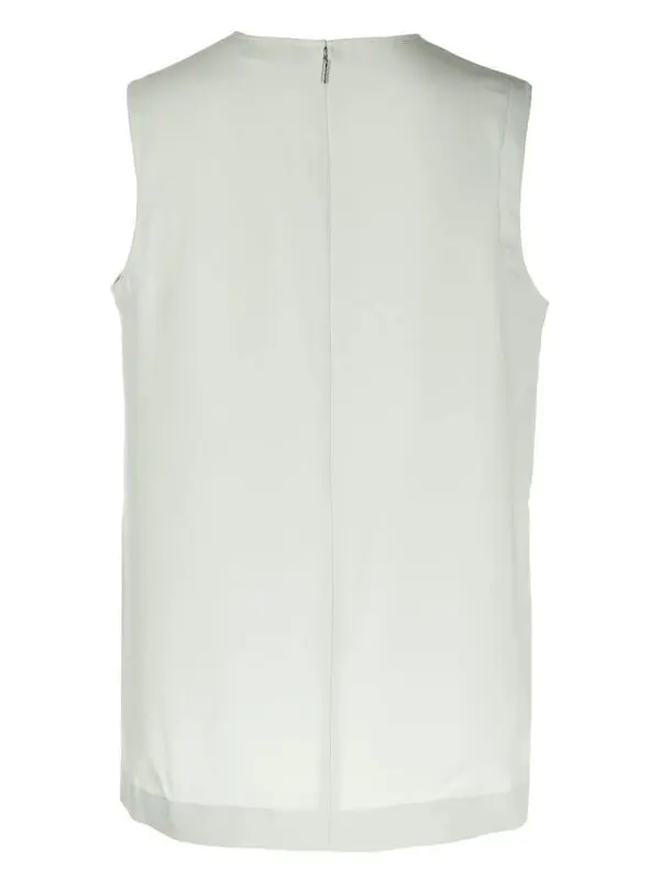 Calvin Klein Twill Sleeveless Top