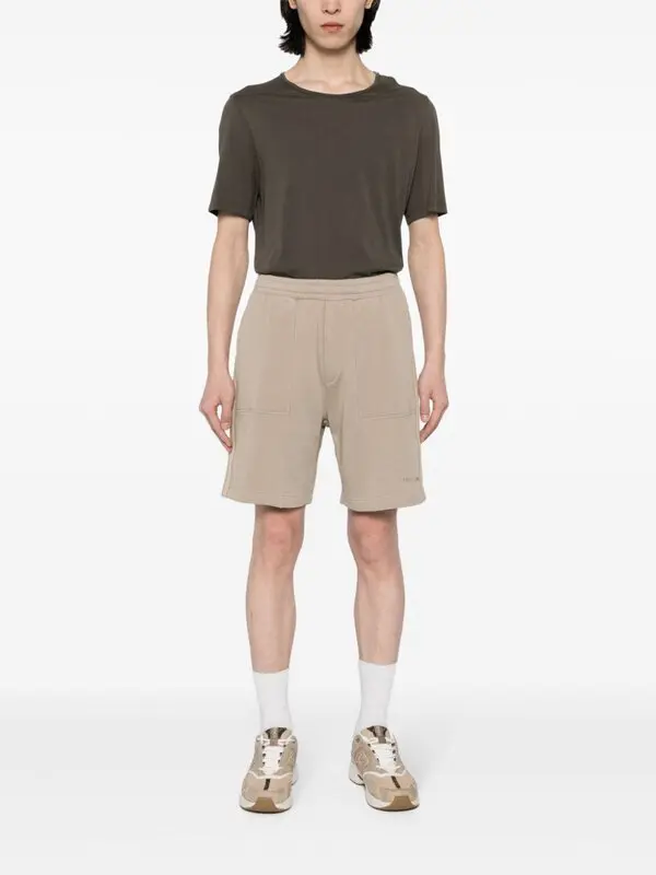 Helmut Lang Logo-embroidered Track Shorts