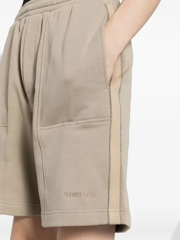Helmut Lang Logo-embroidered Track Shorts