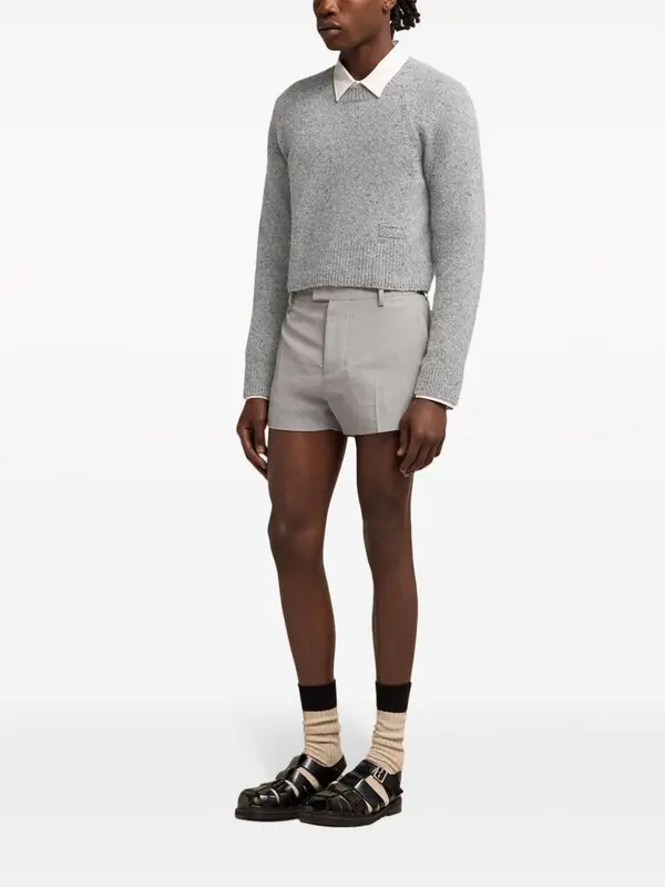 AMI Paris Logo-embroidered Jumper