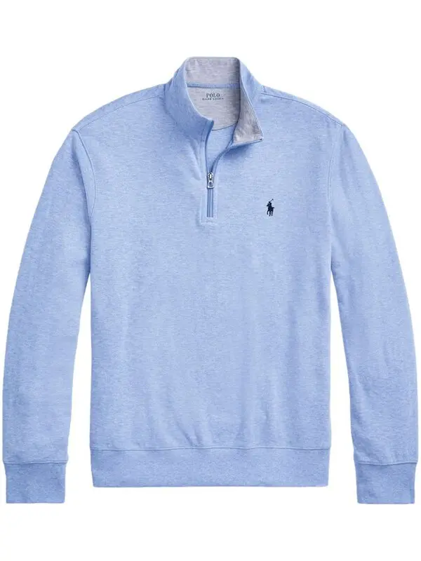 Polo Ralph Lauren Pony Half-zip Jumper - Blue