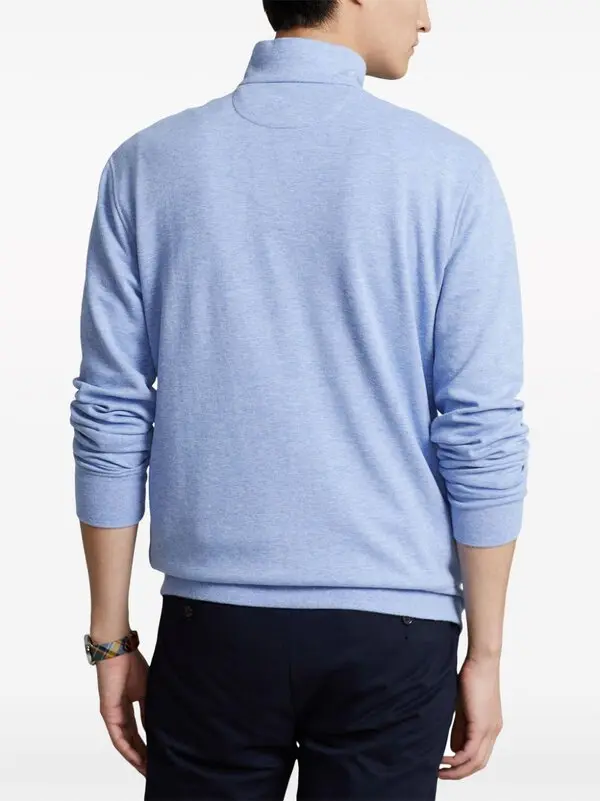 Polo Ralph Lauren Pony Half-zip Jumper - Blue
