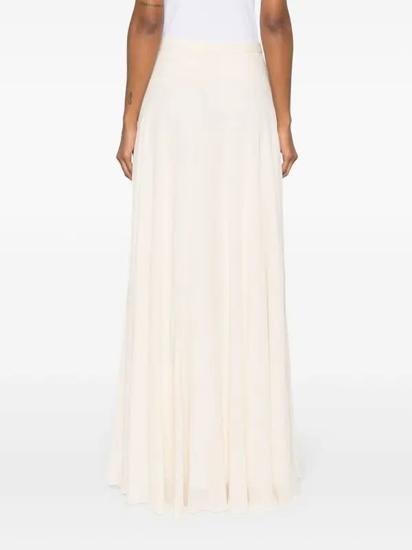 Ralph Lauren A-line Crepe Maxi Skirt