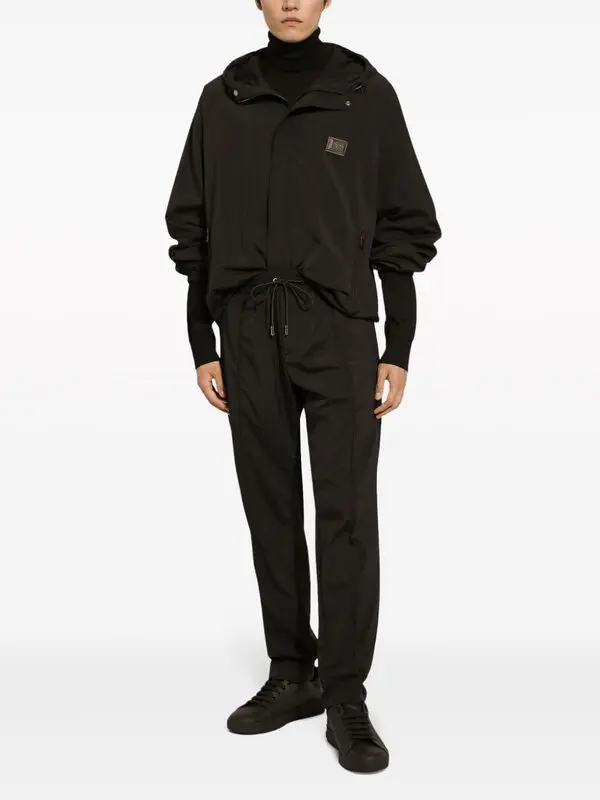Dolce & Gabbana Drawstring Hooded Jacket