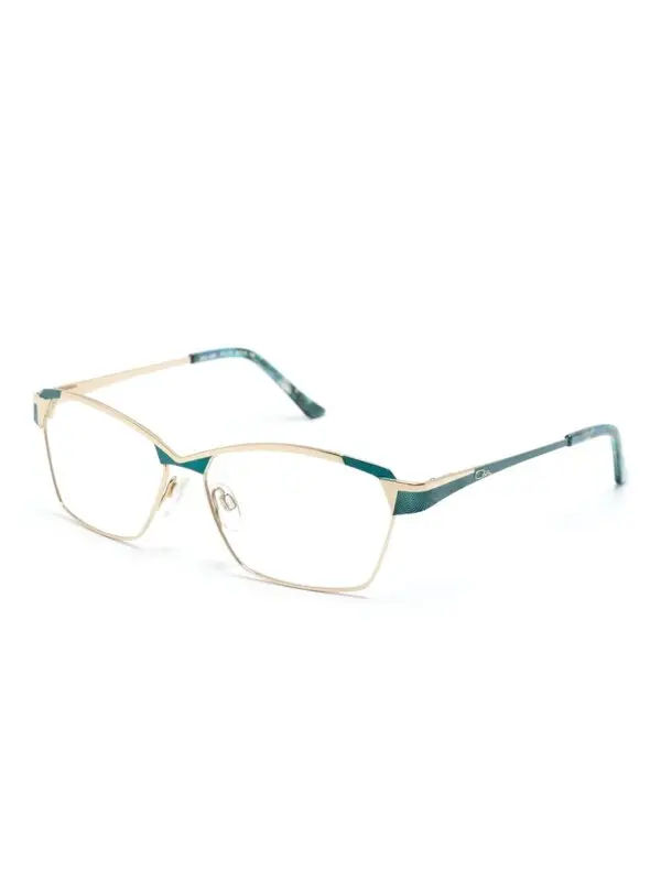 Cazal Rectangle-frame Glasses